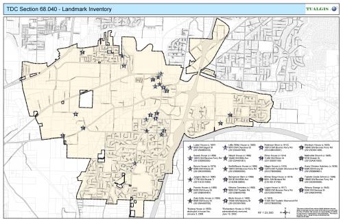 Historic Landmark Inventory Map | The City of Tualatin Oregon Official ...