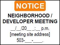 Neighborhood/Developer Meeting Information Packet | The City of Tualatin Oregon Official Website